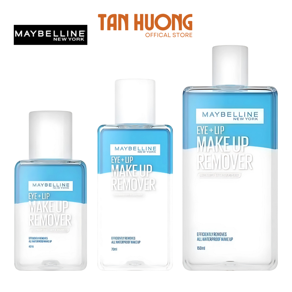 Nước tẩy trang mắt và môi Maybelline New York Eye & Lip Makeup Remover ...