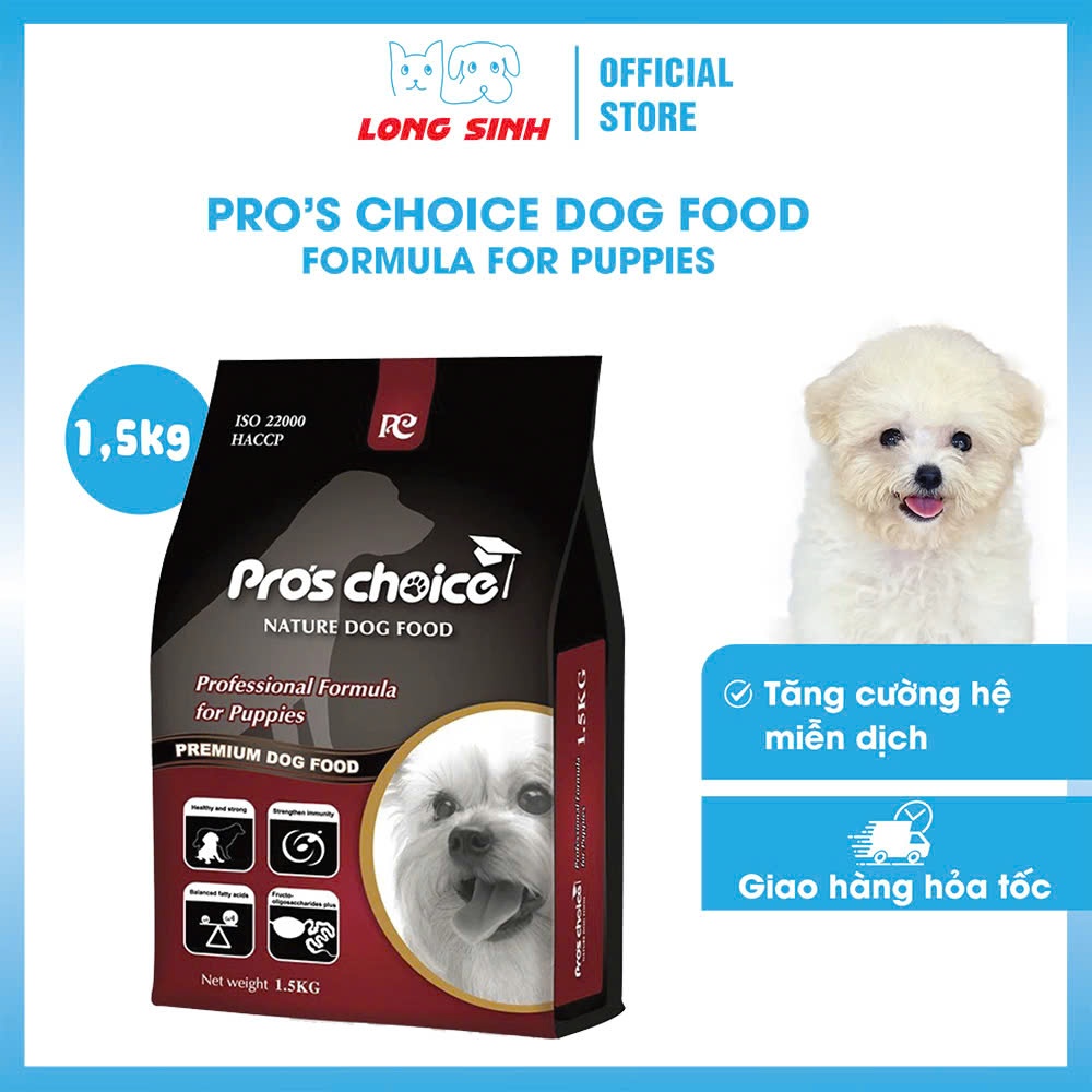 Thức Ăn Hạt Cho Chó Pro's Choice Dog Food Pupies, Đồ Ăn Hạt Khô Cho Chó ...
