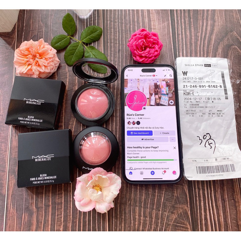 MÁ HỒNG MAC MINERALIZE BLUSH DAINTY | Shopee Việt Nam