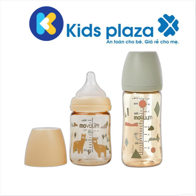Bình Sữa Moyuum 2023 Hàn Quốc Chất Liệu PPSU Cao Cấp Cho Bé Size 170ml - 270ml | Shopee Việt Nam