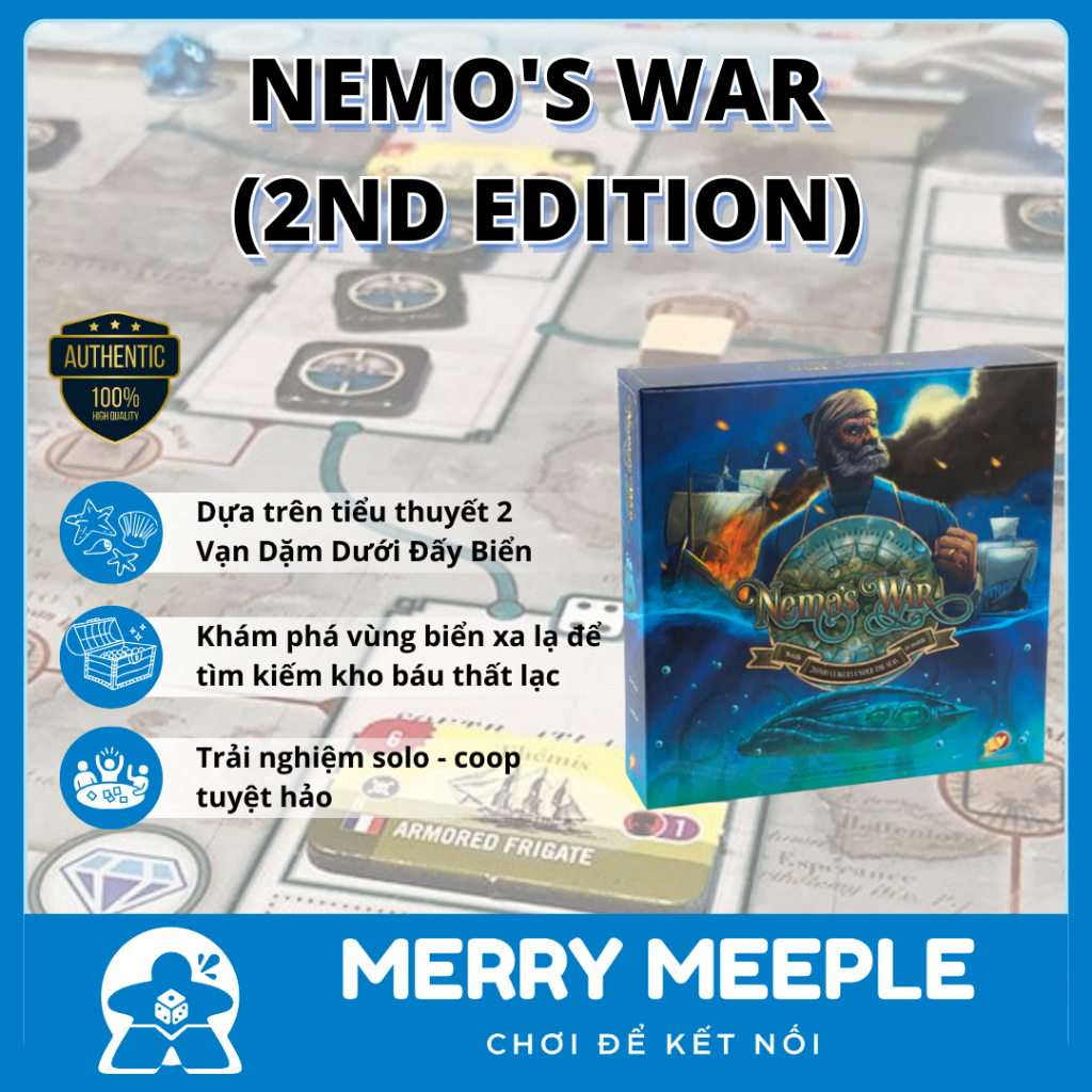 [US] - Nemo's War (2nd Edition) - Trò chơi board game chính hãng ...