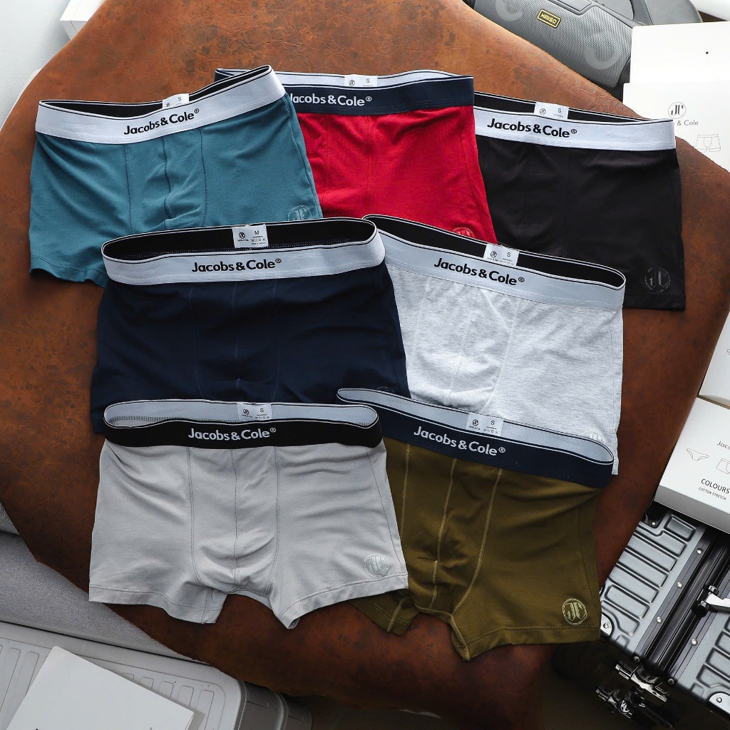 Quần lót nam boxer Jacobs Cole Bamboo Coolmate Fabric – 7 Colors vải ...