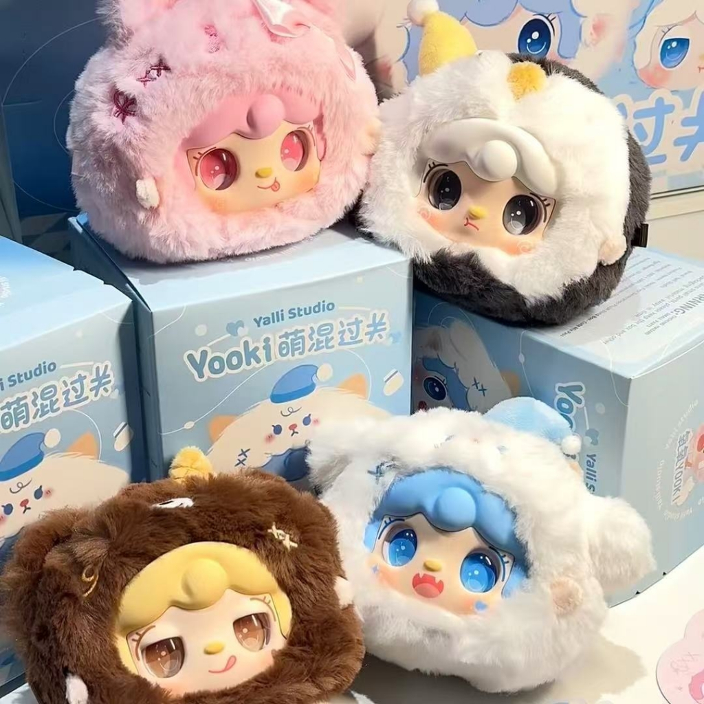 CUỐI THÁNG 12 | Chính hãng Blindbox Yooki V1 Vinyl Plush Pendant - Móc ...