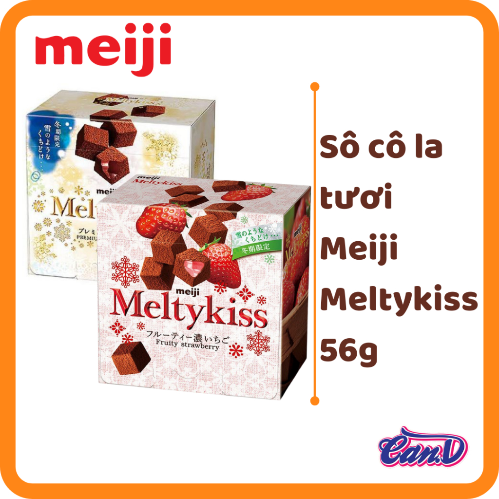 Sô cô la tươi Meiji Meltykiss 52g | Shopee Việt Nam