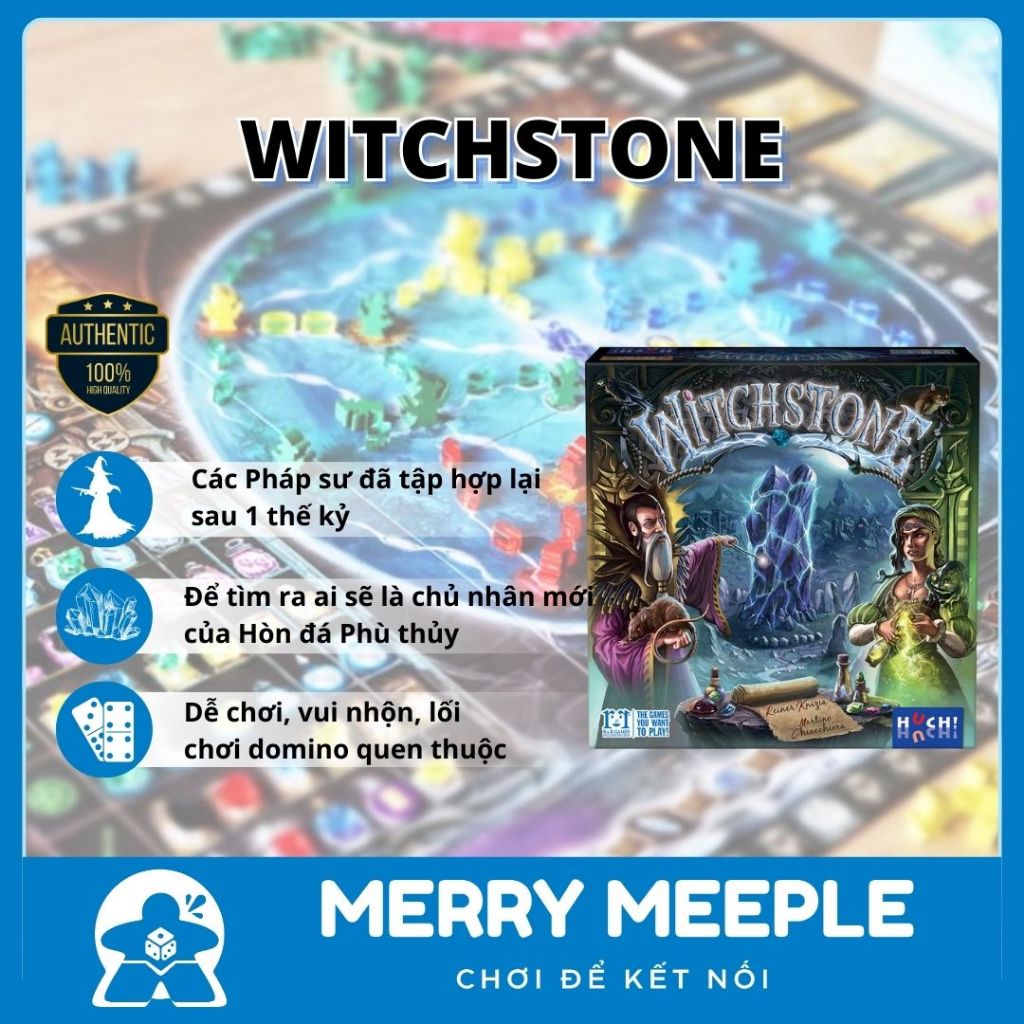 [US] - Witchstone - Trò chơi board game chính hãng - Board game chiến thuật | Shopee Việt Nam