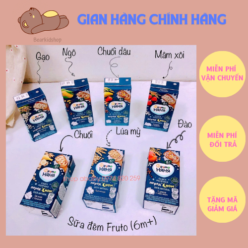 [DATE T5,6/2025] Sữa tăng cân đêm Fruto Nga 200ml hộp pha sẵn cho bé. | Shopee Việt Nam