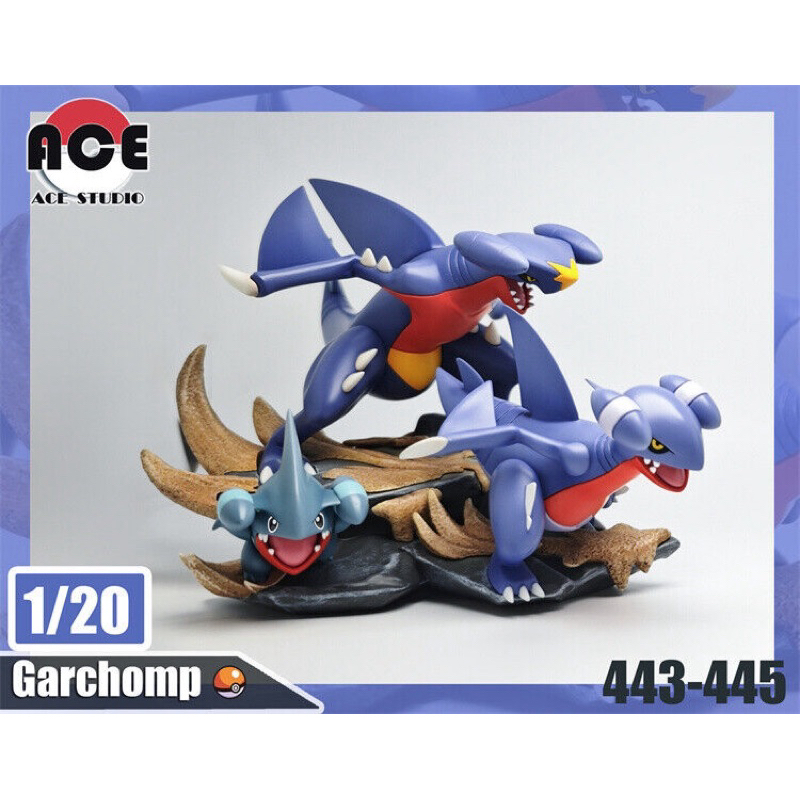 [SẴN HÀNG] GARCHOMP Line Pokemon Scale World Trainer 1/20 | Shopee Việt Nam