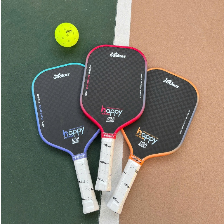 ( Chính Hãng, Có NFC ) Vợt Pickleball Zocker HP03 – Carbon 12K Fiber ...