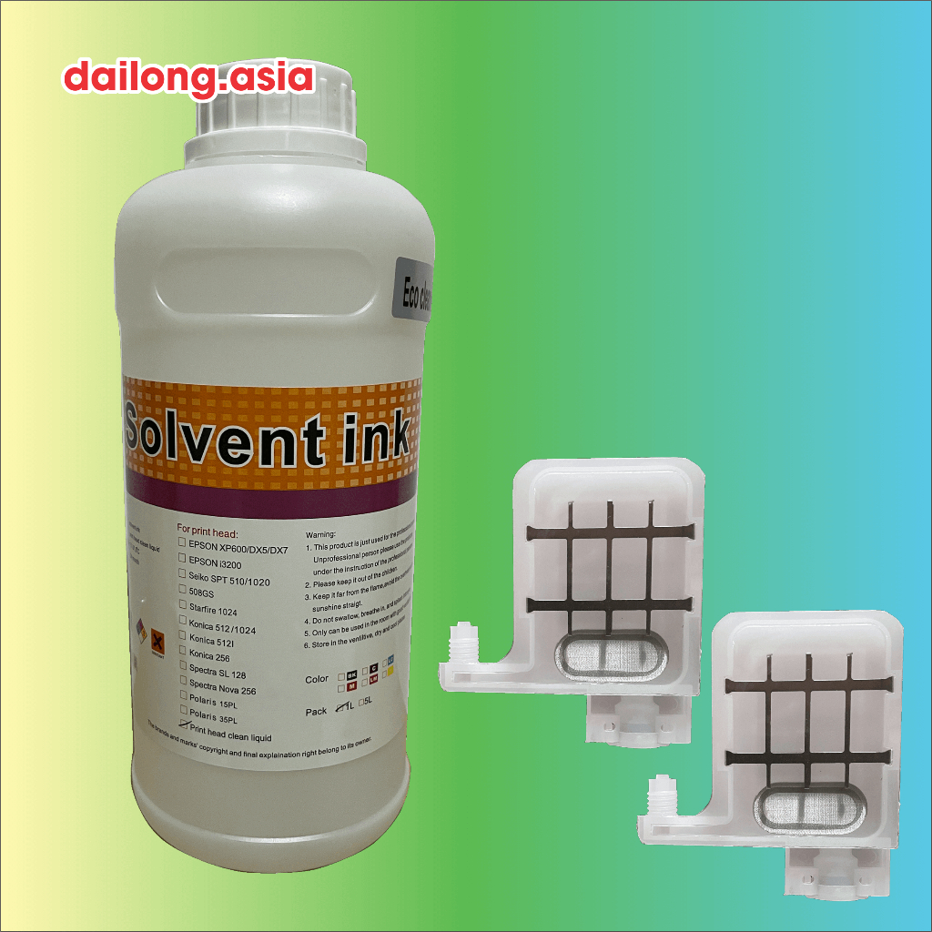 Combo "Nước Rửa vs 2 Tempo Siêu Bền" cho đầu phun i3200 dx5 TX800 XP600 - có Combo trong gian ...