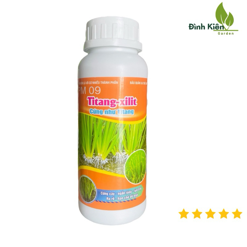 Titang Xilit - Cứng như Titang (chai 500ml). Cứng cây, ngắn lóng, lùn ...