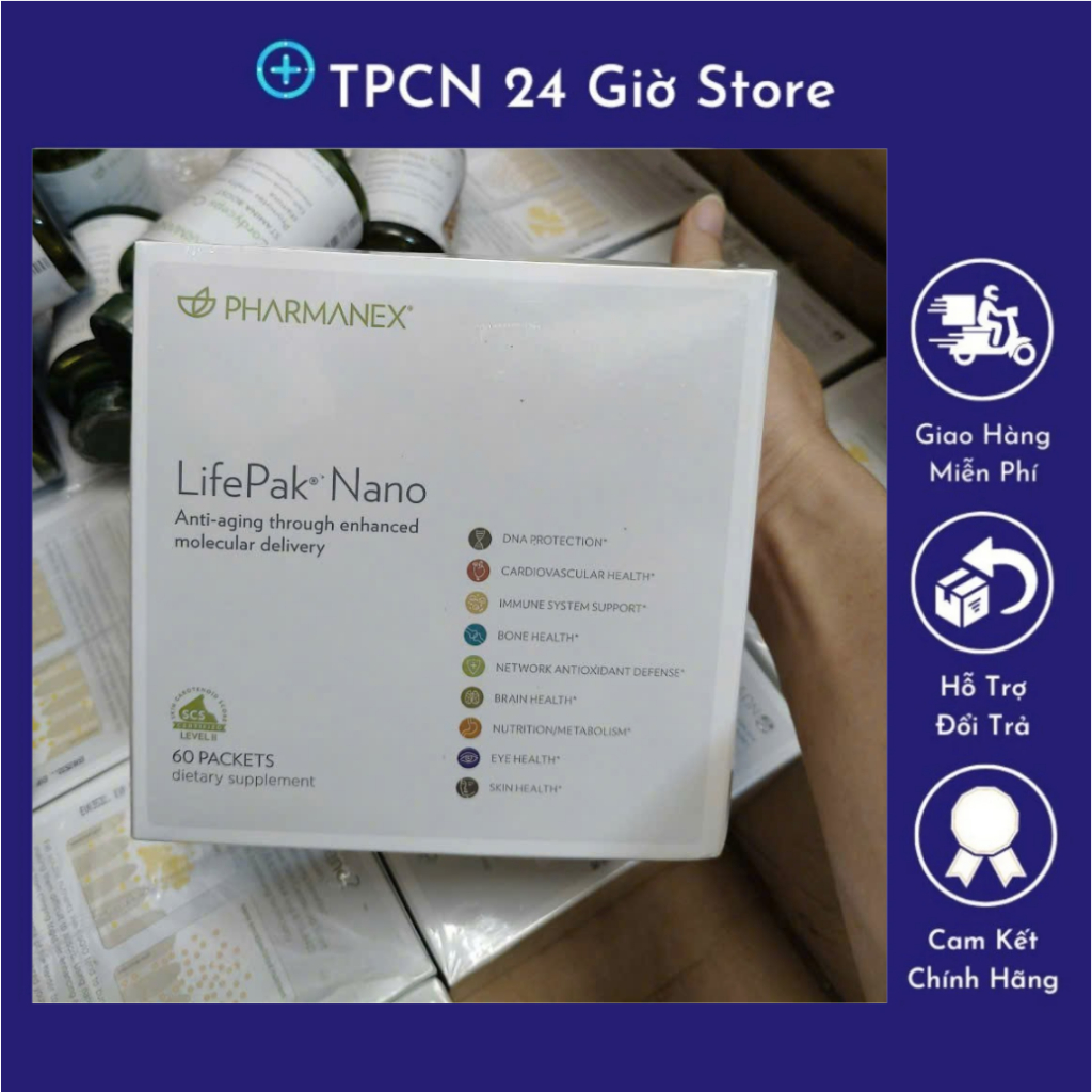 5 Hộp Lifepak Nano Nuskin Chống lão hóa từ Mỹ chính hãng | Shopee Việt Nam