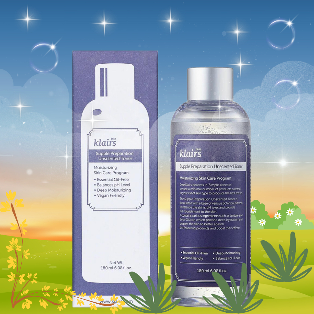 Toner Klairs 180ML không mùi dưỡng ẩm và làm mềm da [Hàng chính hãng ...