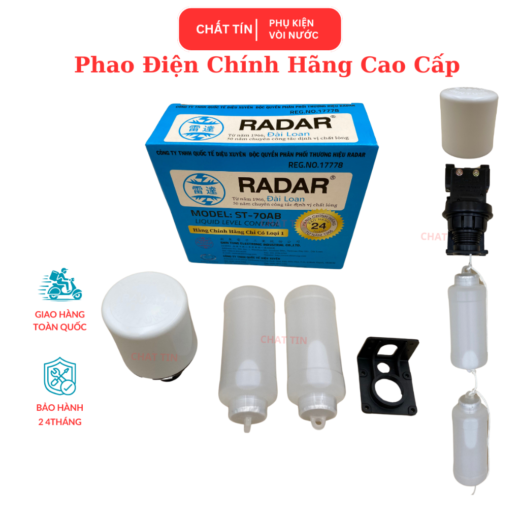 Phao Điện Radar Hàng Chính Hãng Đài Loan, Phao Điện Bồn Nước Cao Cấp Tự ...