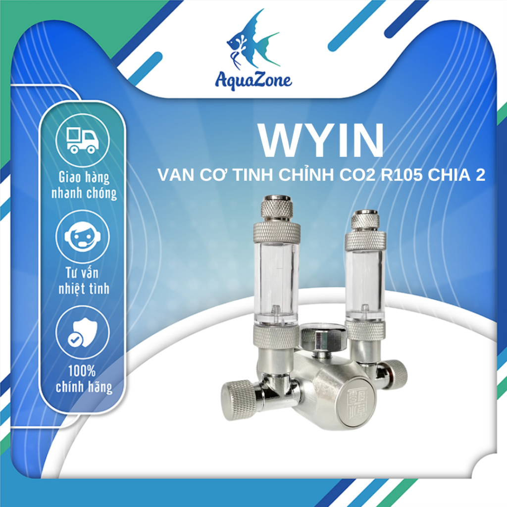 Van cơ tinh chỉnh CO2 WYIN: R105 chia 2 (Kèm 2 đếm giọt) | Shopee Việt Nam