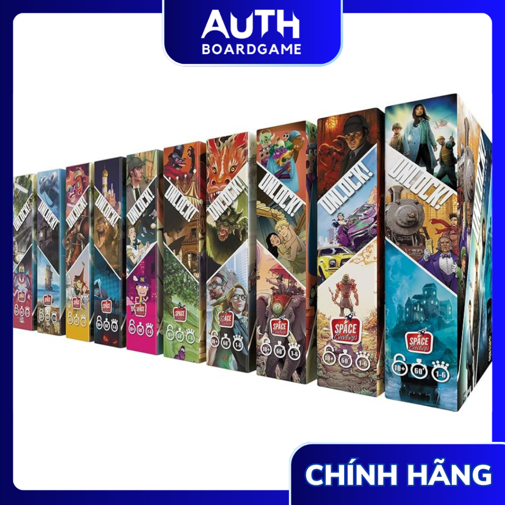 [Chính Hãng] Unlock! - Series Game Thoát Hiểm và Giải Đố Thử Thách ...