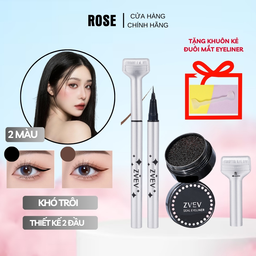 Bút Kẻ Mắt In Mi Dưới 3in1 ZVEV In EyeLiner, Chống Nước, Lâu Trôi, Sắc ...