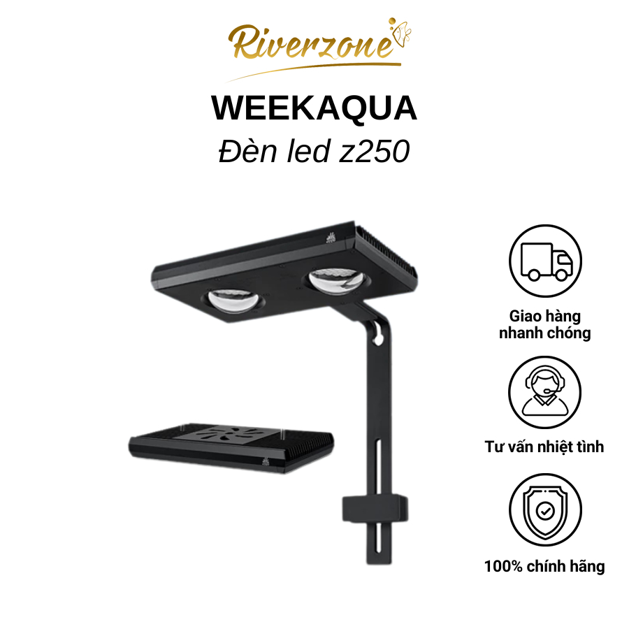 Đèn LED WEEK AQUA Z250PRO công nghệ 4in1 với ánh sáng RGB kết hợp UV ...