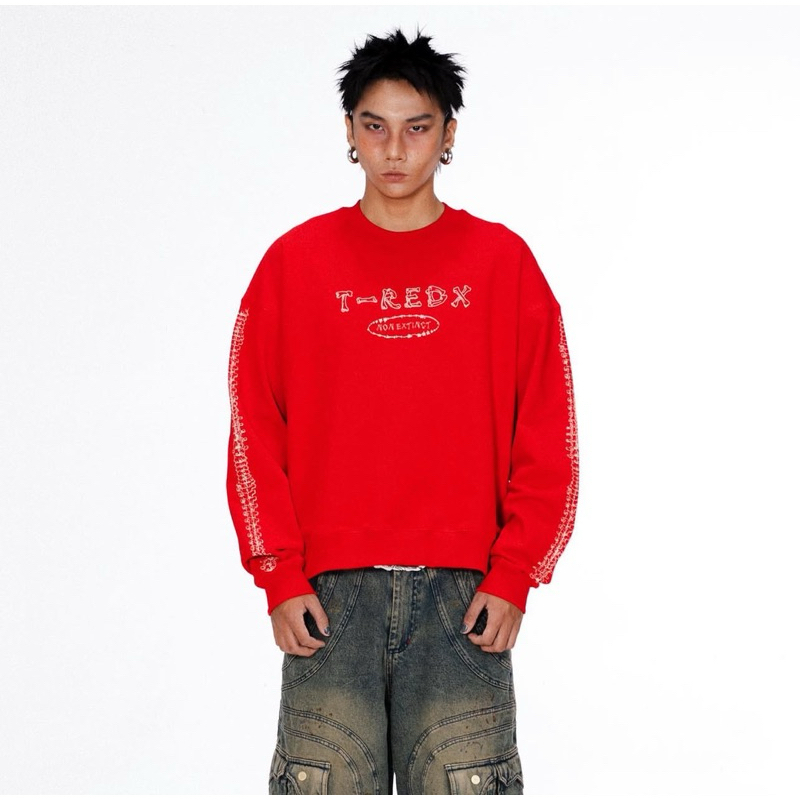 TREDX RED BONNIE SWEATER ( RED GARMENT) - ÁO THUN TAY DÀI - LIMITED ...
