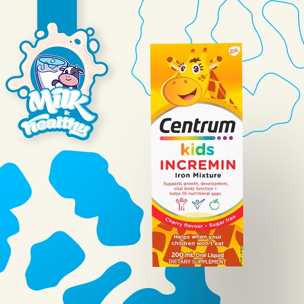 Siro Centrum Kids Incremin Iron Mixture dành cho bé biếng ăn chuẩn Úc ...