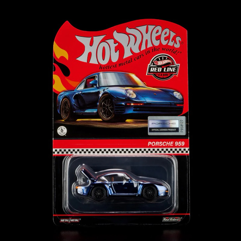 Xe mô hình Hot Wheels RLC Exclusive 1986 Porsche 959, full card | Shopee Việt Nam