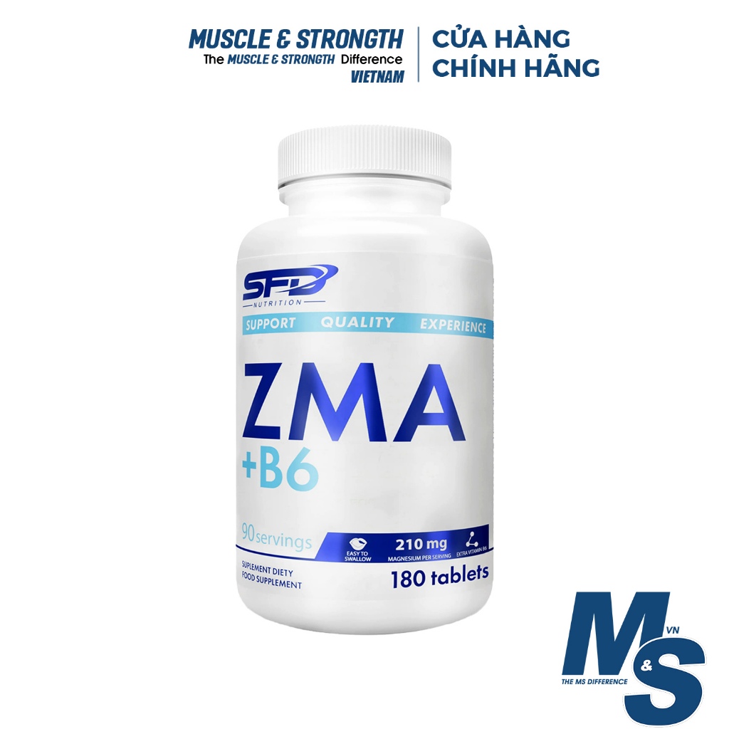 ZMA - (120 viên) SFD Nutrition Thực phẩm bổ sung | Shopee Việt Nam