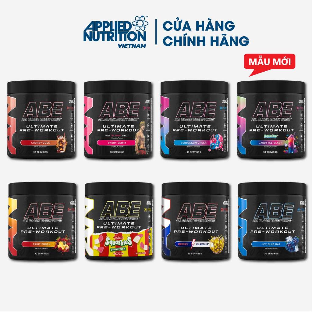 Applied Nutrition ABE Pre workout hộp 375G | Shopee Việt Nam