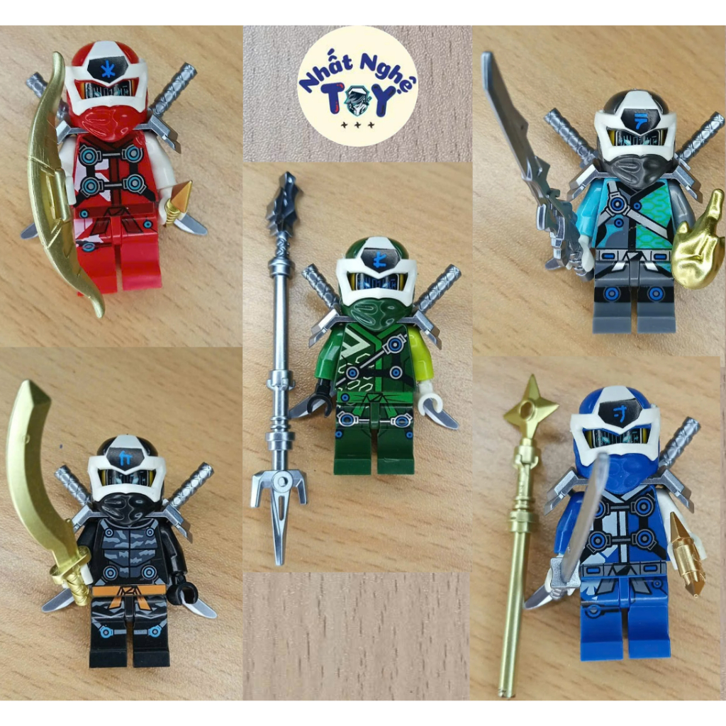 Ninjago seaon 12 Đồ chơi lắp ráp minifigures Ninja Digital Suit ...