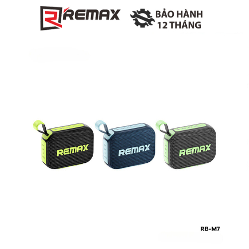 Loa Bluetooth REMAX RB-M7 Bluetooth V5.4 Pin 2000mAh 10W IP67 AUX/FM/TF/USB Có Led 7 Màu ...