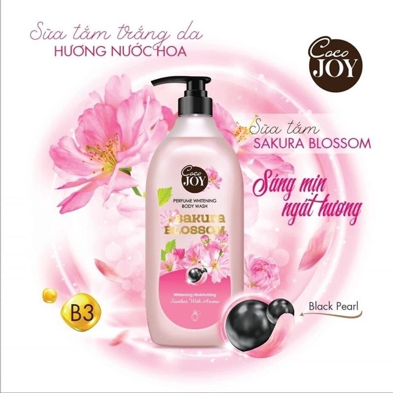 SỮA TẮM HƯƠNG NƯỚC HOA SAKURA BLOSSOM 900g- COCO JOY | Shopee Việt Nam