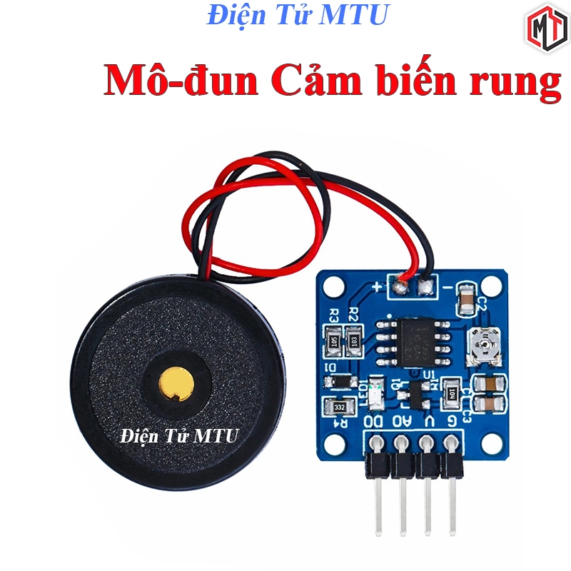 Mô-đun Cảm biến rung Piezoelectric Ceramic Vibration Sensor V2 | Shopee ...