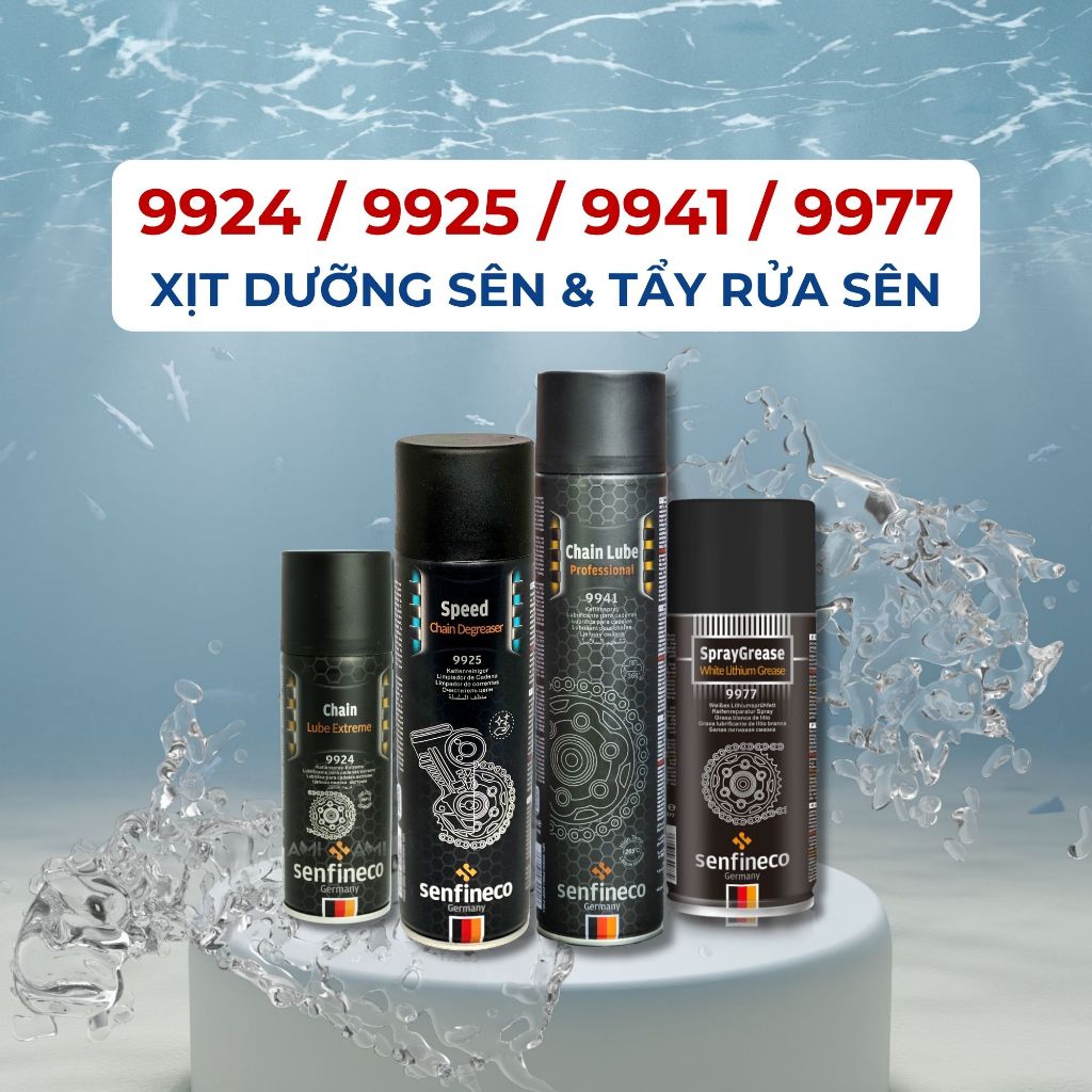 Dưỡng Sên Senfineco 9924/9977/9941/9925 Không Văng Chịu Nhiệt Cao | Shopee Việt Nam