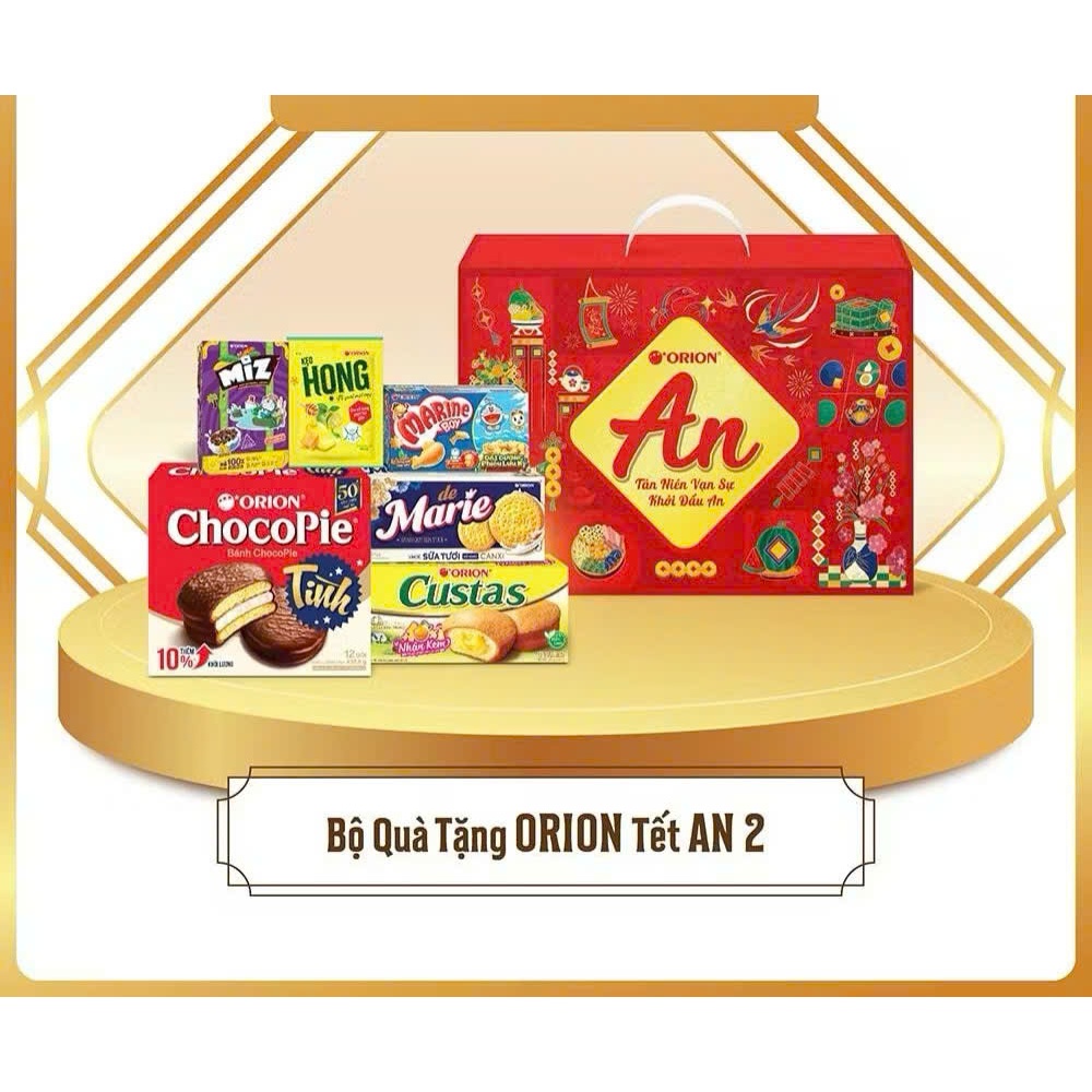 SET QUÀ TẾT 2025 ORION AN 2 - Set Bánh Orion Nhiều Món Làm Quà Biếu ...