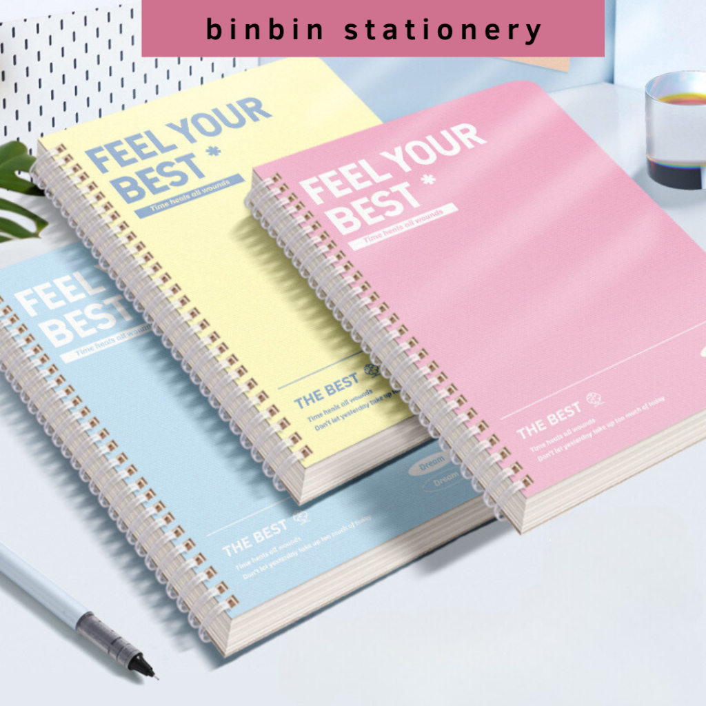 Sổ vở ghi chép Size B5 giấy kẻ ngang dày dặn, viết êm, không nhòe mực ...