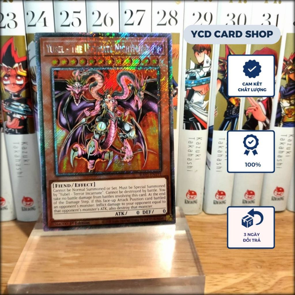 [YCDcardgame] Thẻ Bài Yugioh Chính Hãng Yubel – The Ultimate Nightmare ...