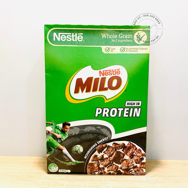 Ngũ Cốc Nestle Milo Protein Cereal 535g | Shopee Việt Nam