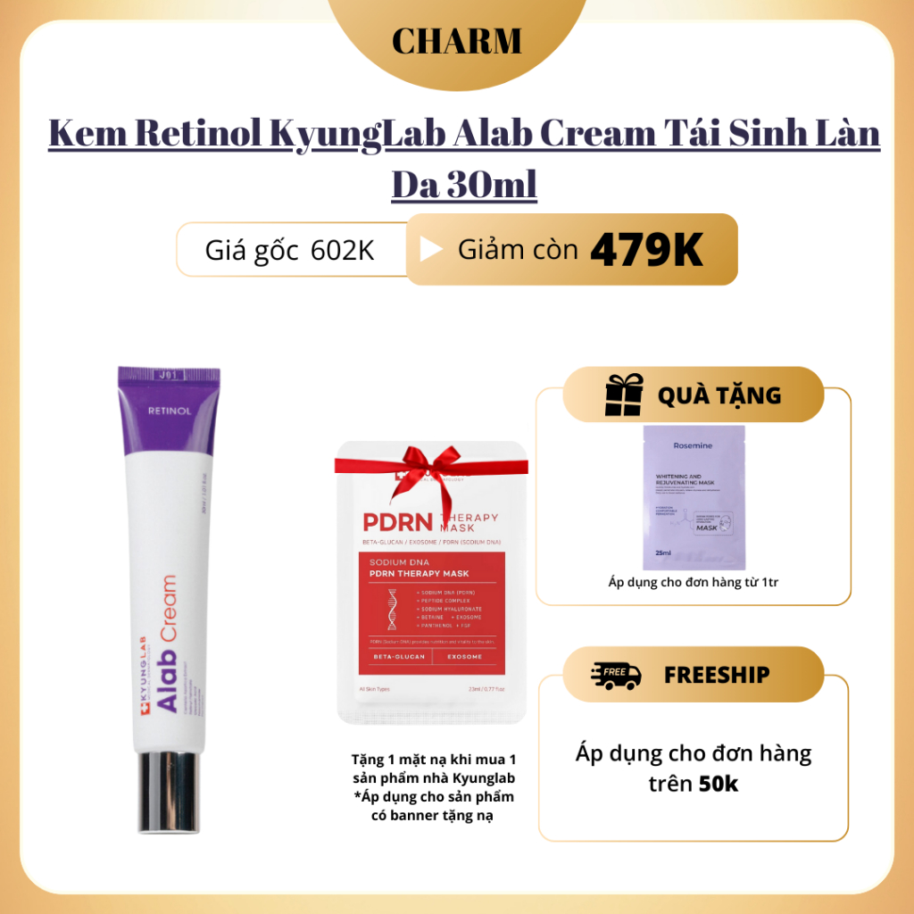 Kem Retinol KyungLab Alab Cream Tái Sinh Làn Da 30ml | Shopee Việt Nam