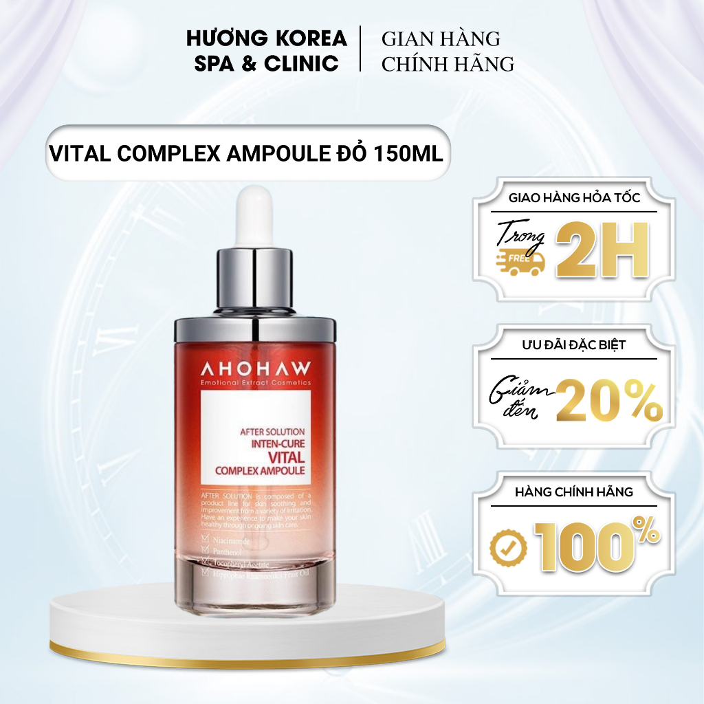 [Kèm Quà] Serum HA AHOHWA Hydro Complex Ampoule – Dưỡng Ẩm, Làm Dịu ...