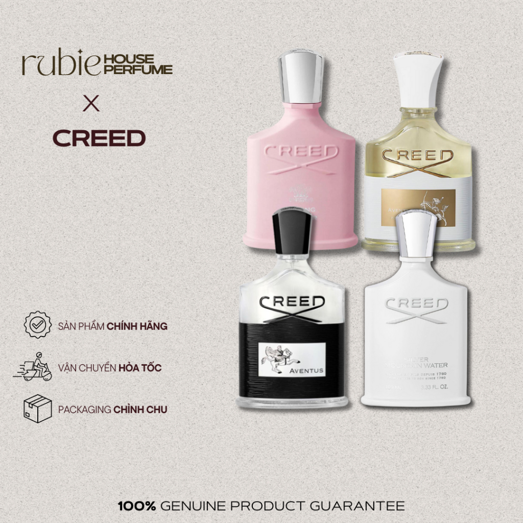 Nước Hoa Creed | Creed Aventus, Creed For Her, Silver Mountain Water ...