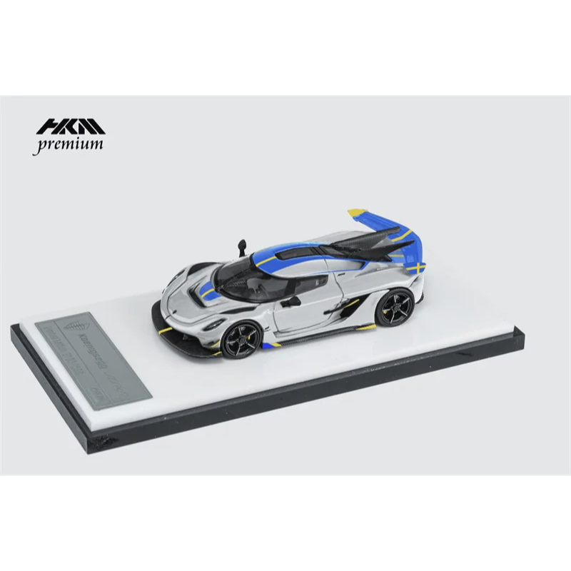 Mô hình xe Koenigsegg Jesko Attack Racing Sports Glacier blue tỉ lệ 1: ...