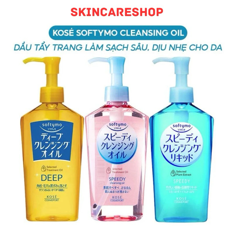 Nước Tẩy Trang Kose Softymo Deep Cleansing 230ml | Shopee Việt Nam