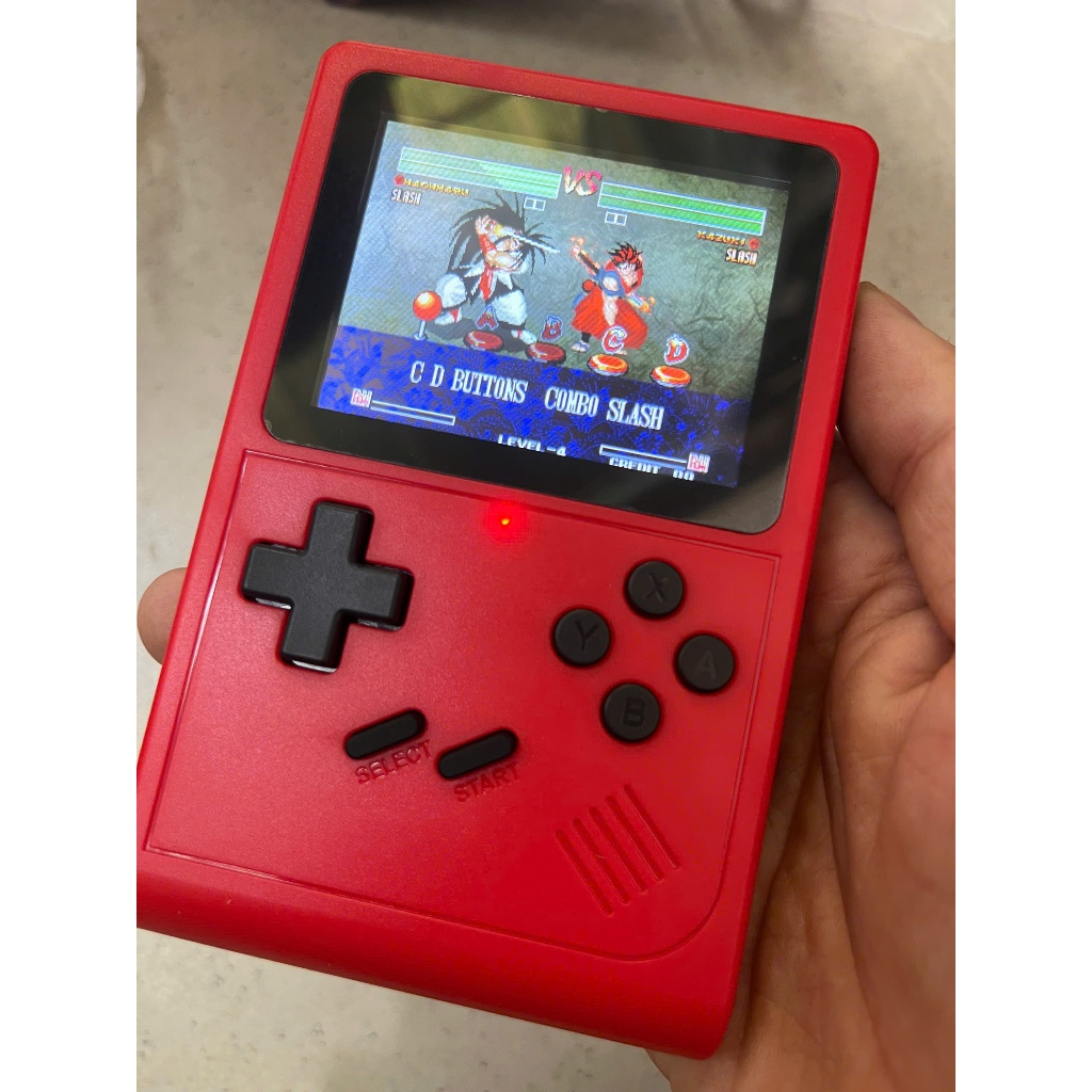 Máy game cầm tay GB300 8GB có game Bộ độ, Mario, Tank, Tây du ký, chiến binh thép | Shopee Việt Nam