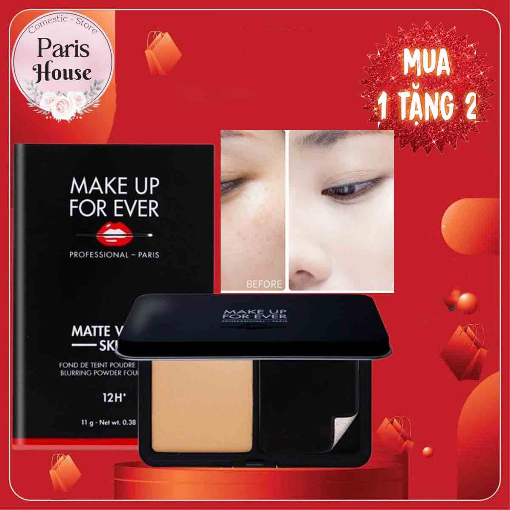 Phấn Phủ NÉN Make up ForEver Siêu Đỉnh, Kiềm dầu,Khít lỗ chân lông mướt ...
