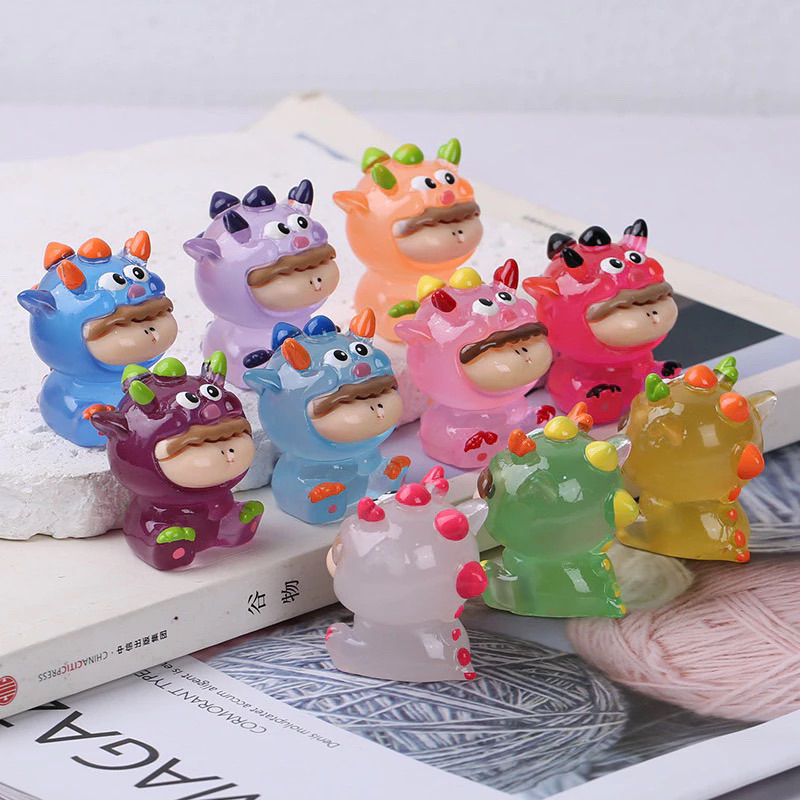 Túi mù tự xé - Conbo 5/10 Túi Mô Hình Rồng MiNi size 2cm Trang Trí ...