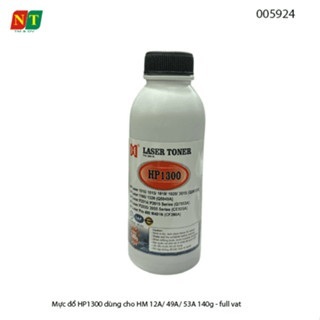 Mực đổ HP1300 dùng cho HM 12A/ 49A/ 53A 140g - Mực nạp HP1300 dùng cho ...