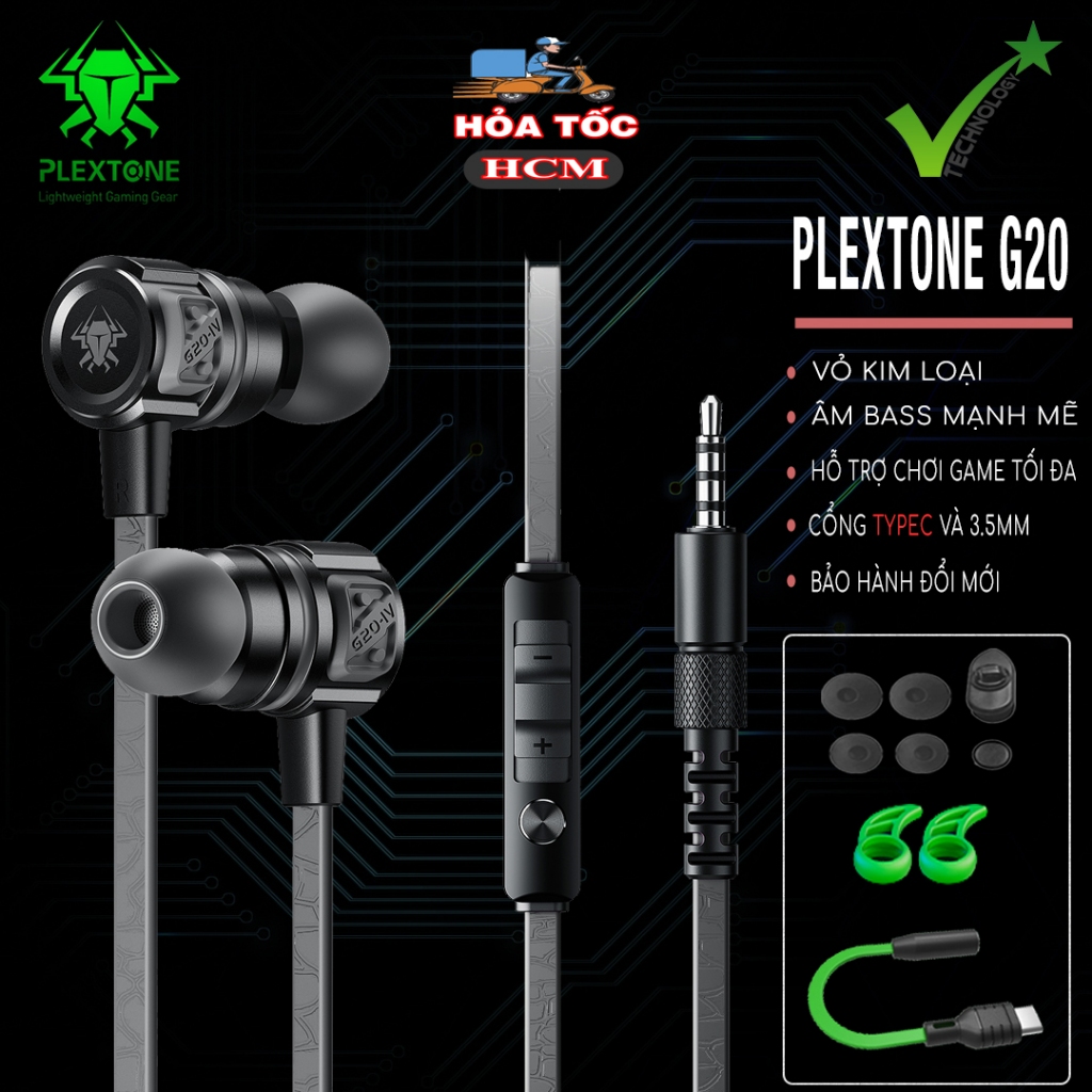 Tai Nghe Gaming Plextone G20 Mark IV - Công Nghệ FootFirst™ FPS, Âm ...