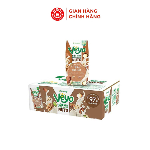 Thùng 30 hộp sữa Fami 5 loại hạt cao cấp Veyo Nuts, hộp 180ml | Shopee Việt Nam