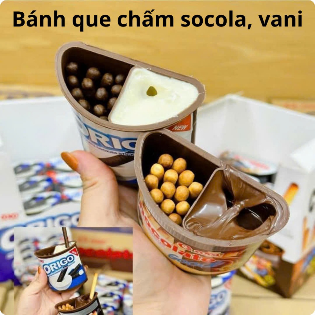 BÁNH QUE CHẤM SỮA / SOCOLA COCO lẻ 1 ly | Shopee Việt Nam