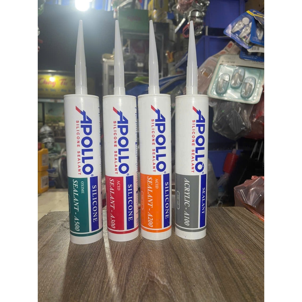 Keo Silicon APOLLO VÀ DỤNG CỤ BƠM KEO | Shopee Việt Nam
