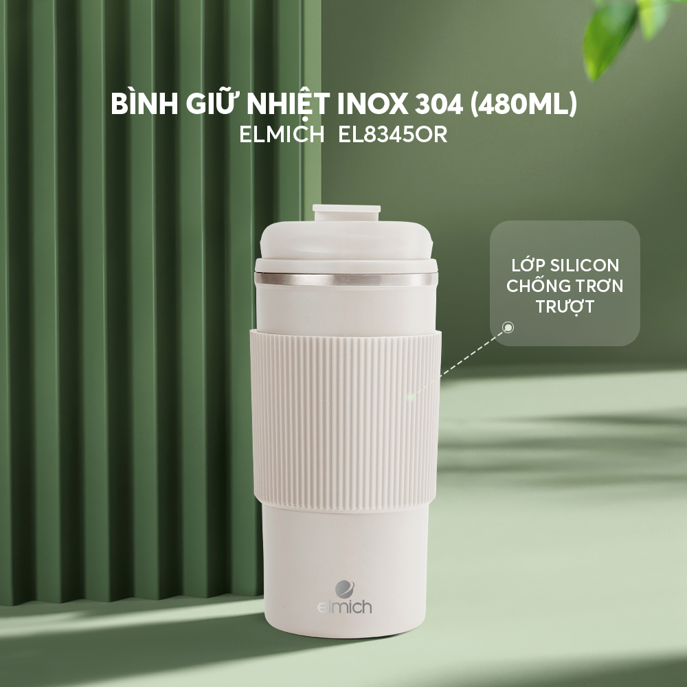 Ly giữ nhiệt cao cấp inox 304 Elmich EL8345 dung tích 480ml | Shopee Việt Nam