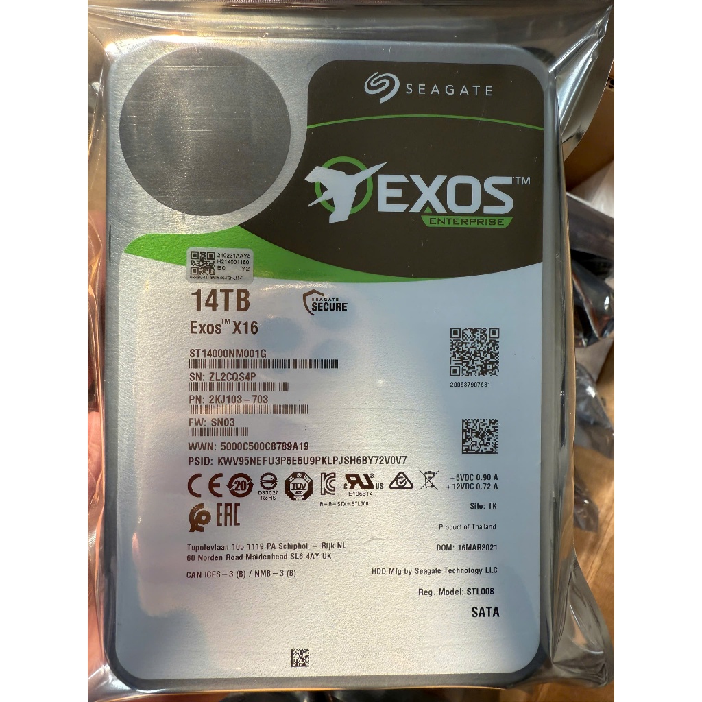 HDD datacenter Seagate Exos 14TB new seal | Shopee Việt Nam